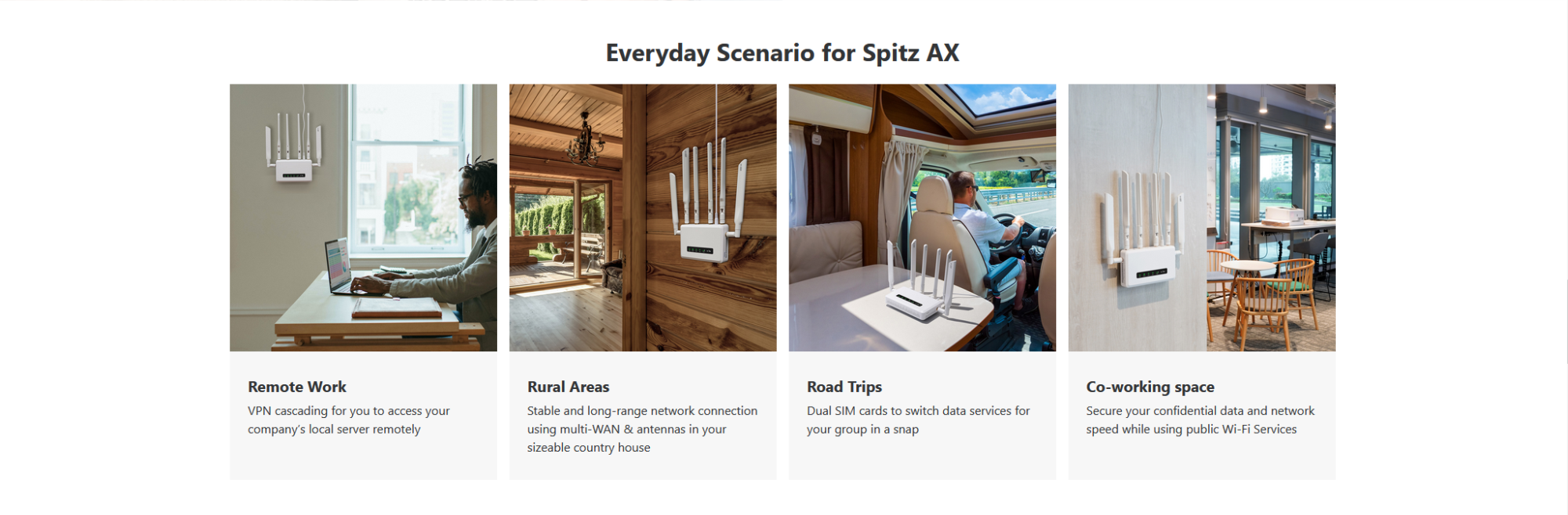 ALLNET Wireless AX 5G/4G Router 3000Mbit, OpenVPN/Wireguard "OpenWRT ...